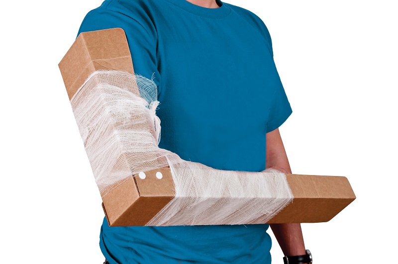 Disposable folding splints (carton)