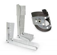 Reusable folding splints (plastic)